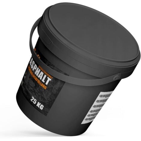 DTP-SOFT Asphalte froid 25 kg en seau Asphalte froid 25 kg Asphalte ...