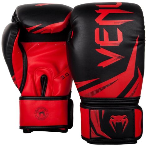 Gants de boxe Venum Challenger 3.0 Noir/Rouge 16 oz
