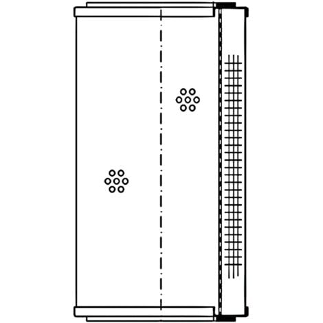 Filtre hydraulique de remplacement WIX W01AG209 HY90550 SH62065 HF35532 ...