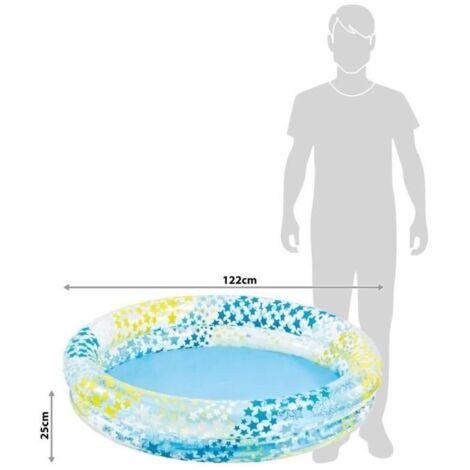 Piscine gonflable 122 x 25 cm INTEX 59421