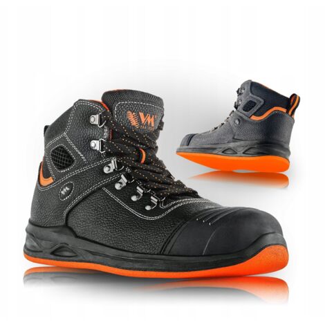 Chaussures de travail VM HAMBURG S2PL pour travailleurs de l'asphalte ...