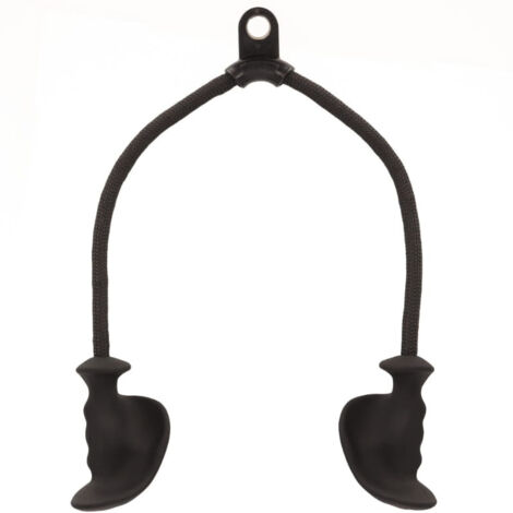 Poignée en corde pour poulie triceps - PREMIUM