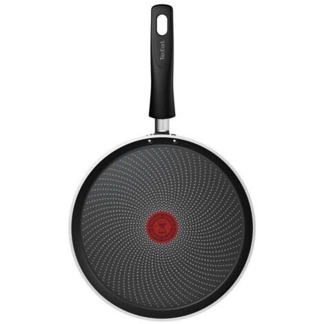TEFAL H0583802 Simply Cook Poêle à crêpes 25 cm Bordeaux