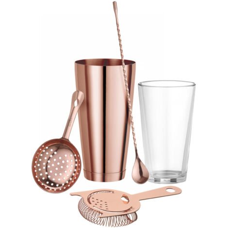 Shaker à cocktail Boston 0,8 l - cuivre