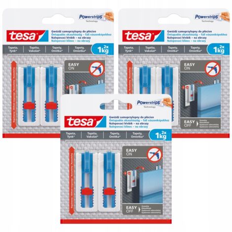Clou autocollant pour tableau TESA 1 kg x 3 paquets