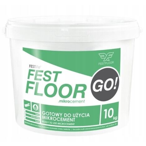 FESTFLOOR GO 10 kg - microciment FF4000-n GRIS 4