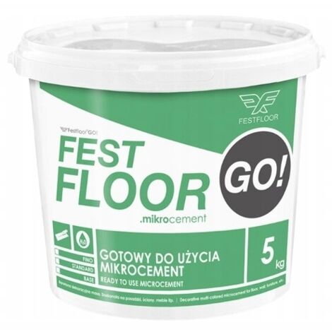 FESTFLOOR GO 5 kg - Microciment FF5000-n GRIS 5