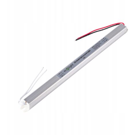 Alimentation LED mince pour meubles 12V IP20 60W EcoLight