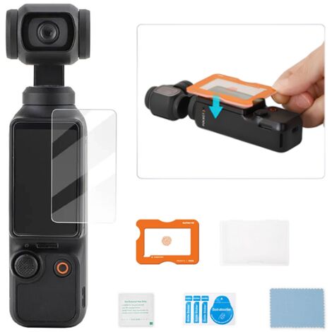 Protection d'écran en verre trempé antireflet pour DJI OSMO POCKET 3
