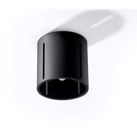 PLAFOND STELLA 1 G9 NOIR ALU LUMILO 03.267.56