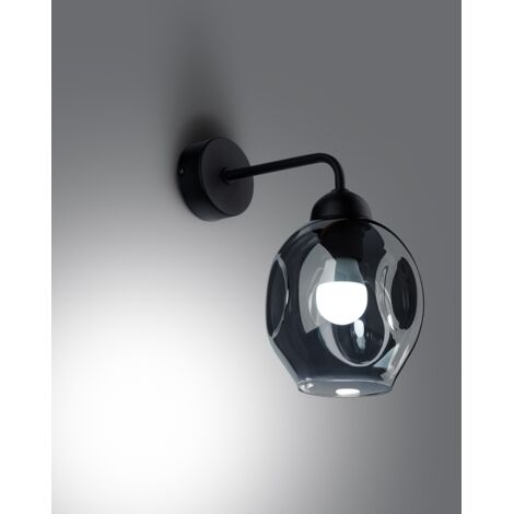 QUICKSAND 1 E27 AMPOULES MURALES NOIRES LUMILO 11.179.43