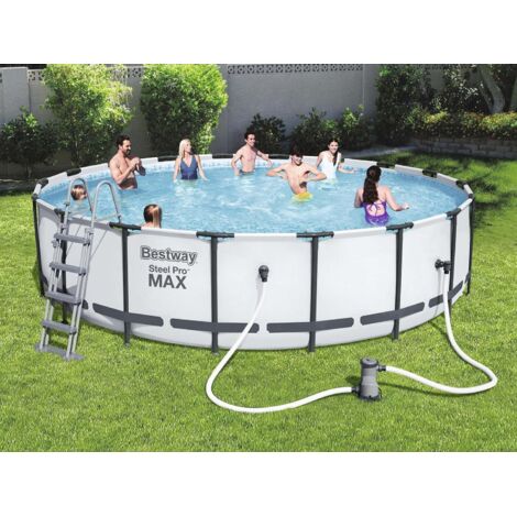 Piscine de jardin tubulaire 549 x 122 cm 18-en-1 Bestway 56462