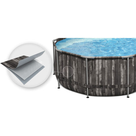 Piscine de jardin tubulaire 610 x 366 x 122 cm 12 en 1 Bestway 5611R