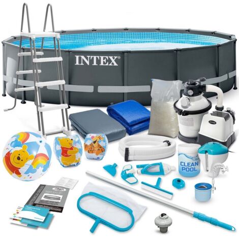 Piscine de jardin tubulaire 488 x 122 cm 20 pouces 1 INTEX 26326