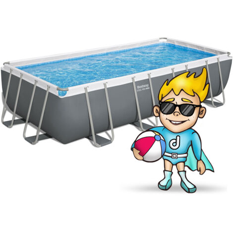 Piscine de jardin tubulaire 549 x 274 x 122 cm 12 pouces 1 Bestway 56466N