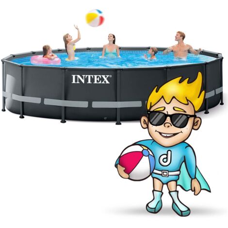 Piscine de jardin tubulaire 488 x 122 cm 17 pouces INTEX 26326