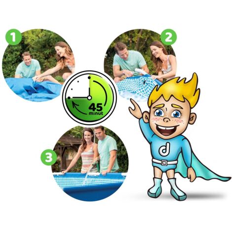 Piscine de jardin tubulaire 457 x 122 cm 17 pouces INTEX 28242