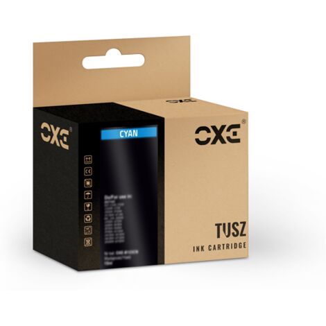 Cartouche d'encre cyan OXE HP 655XL reconditionnée (niveau d'encre ...