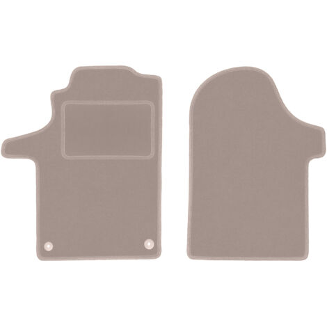 Tapis de sol en velours beige sur mesure Toyota Corolla Verso II 7pl ...