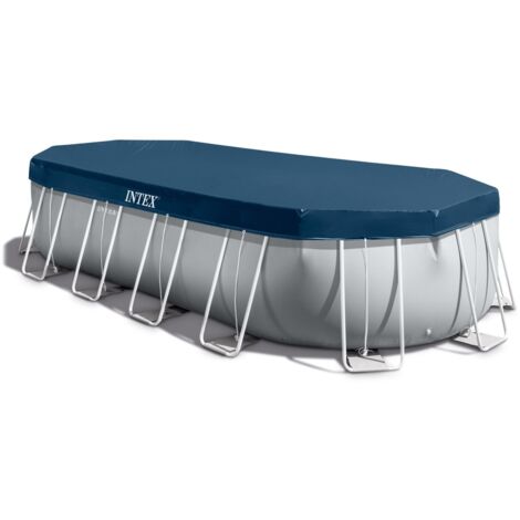 Piscine rectangulaire 610 x 305 x 122 cm 18 en 1 Intex 26798