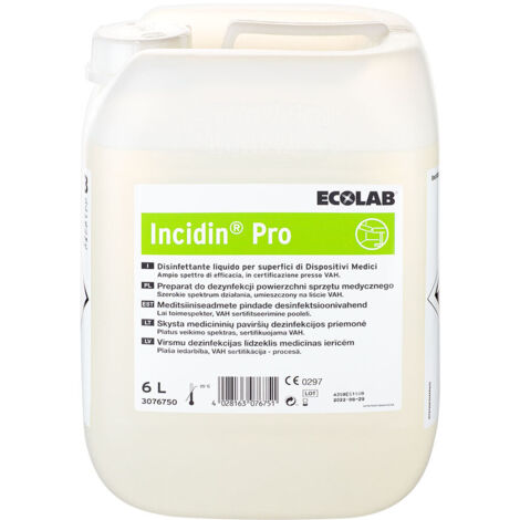 Incidin PRO 6L, une préparation pour la désinfection de toutes les ...