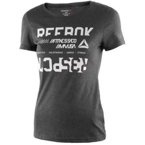 T-shirt de fitness Reebok Workout anti-transpiration pour homme taille ...