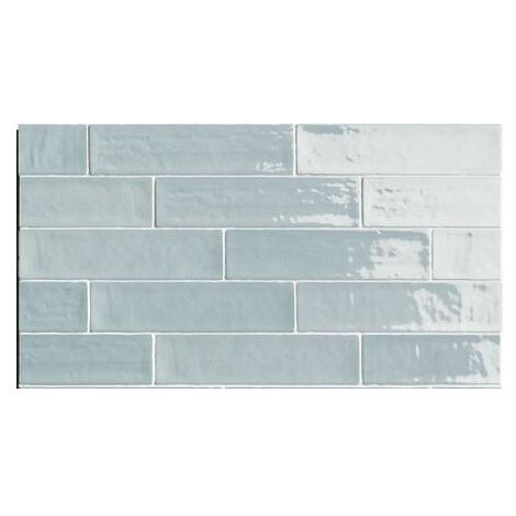 Carrelage mural faïence effet artisanal ZELLIGE 26x6cm 26x6.2 cm b1bcbe ...