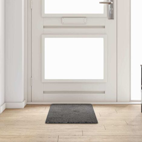 vidaXL Runner in Moquette Grigio 50 x 100 cm 100% Polipropilene Tuft