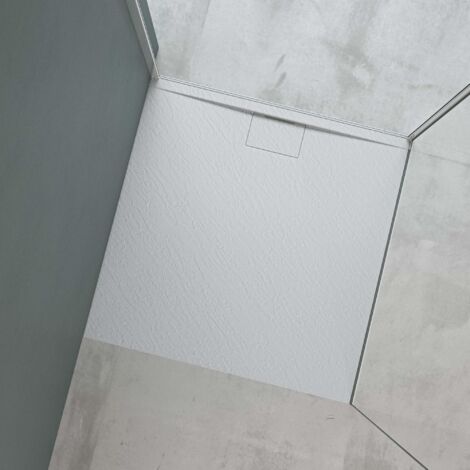 Mai & Mai Duschtasse Duschwanne aus Mineralguss BxTxH: 100x100x3 cm ...