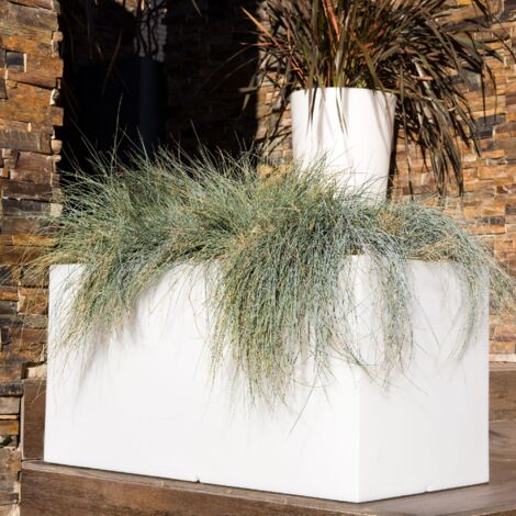 Jardinera "rodr-i" 70x30cm cemento