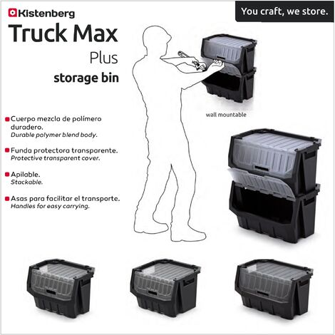 Contenedor de almacenamiento kistenberg bin30 truck max plus storage ...