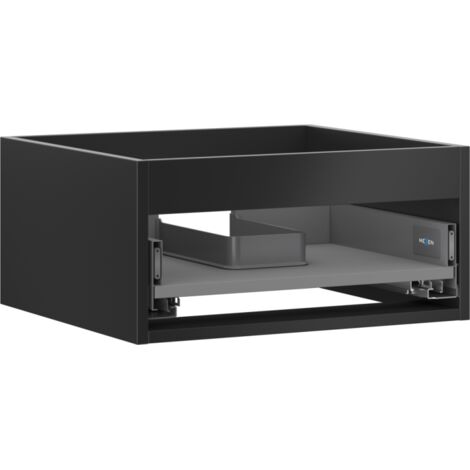 Mexen Box-A corps de l'armoire sous-lavabo 50 cm, 1 tiroir, noir mat ...