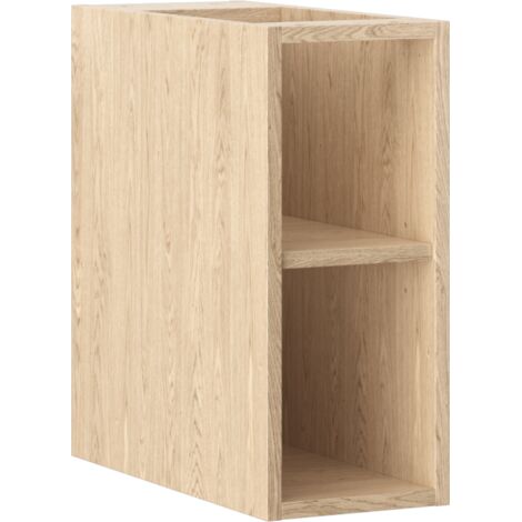 Mexen Box-A armoire ouverte avec étagère 20 cm, chêne - 91AX2-0200-470-0-81