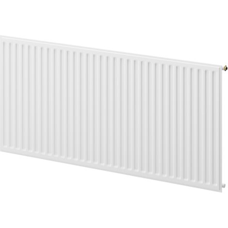 Radiateur à panneaux Mexen CVH10 Hygiene 900 x 700 mm, raccordement inférieur, 625 W, blanc ...