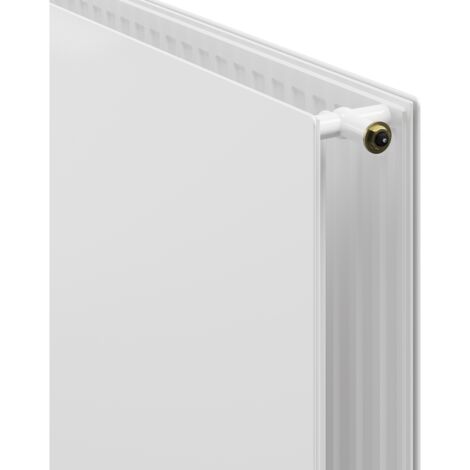 Radiateur plat hygiénique Mexen CVHF20 600 x 500 mm, raccordement inférieur, 502 W, blanc ...