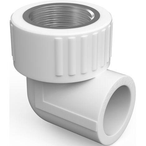 Mexen coude PPR 90° soudé pour tuyaux PPR 25 x 3/4 GF - W97326-2534F-00