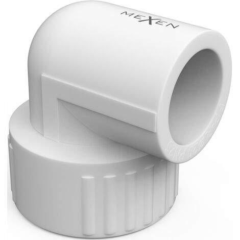 Mexen coude PPR 90° soudé pour tuyaux PPR 25 x 3/4 GF - W97326-2534F-00
