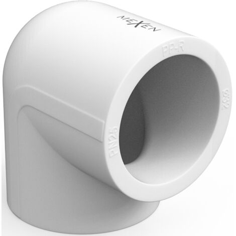 Mexen PPR coude 90° soudé pour tuyaux PPR 63 x 63, PN25 - W97324-6363-00