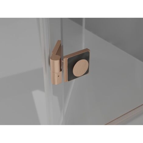 Cabine de douche pivotante gauche Mexen Mist H 95x70 cm verre ...