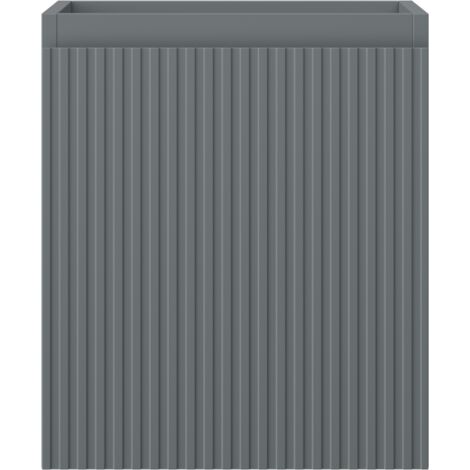Meuble sous-lavabo Mexen Rivel 40 cm gris mat 1 tiroir 91A20-04047-1 ...