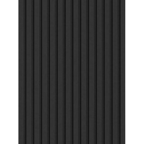 Mexen Lam-F échantillon de lamelles murales acoustiques 275 x 31,5 cm, feutre 6 mm, Lin Noir ...