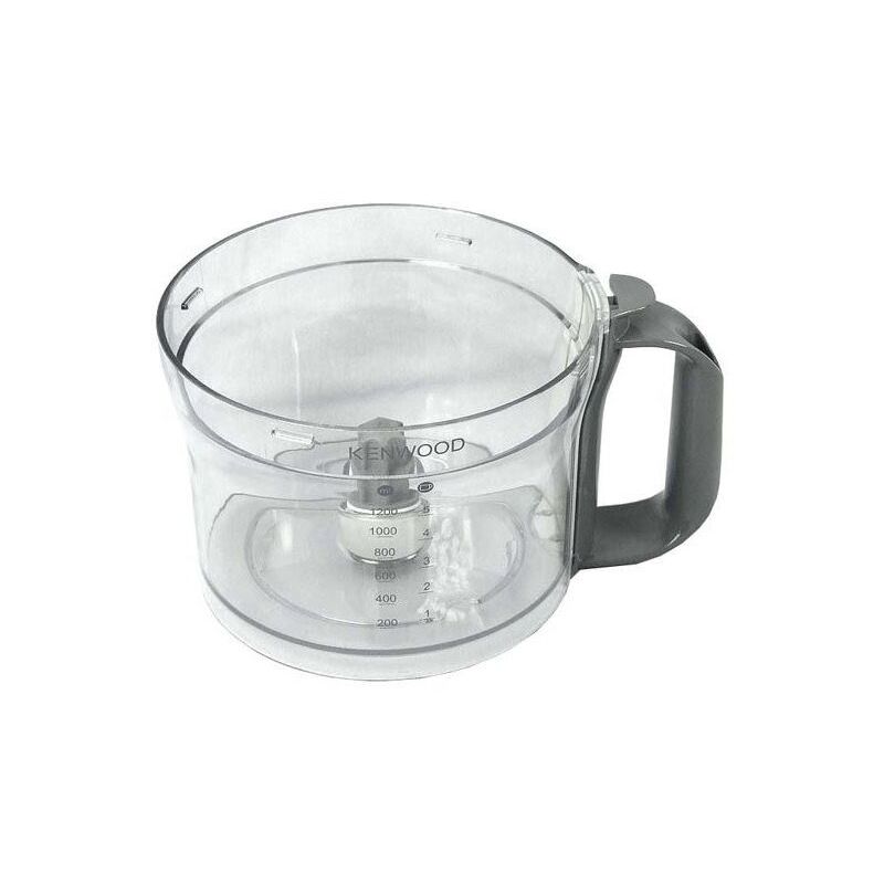 Bol acrílico con mango gris para robot multifunción KENWOOD KW714281