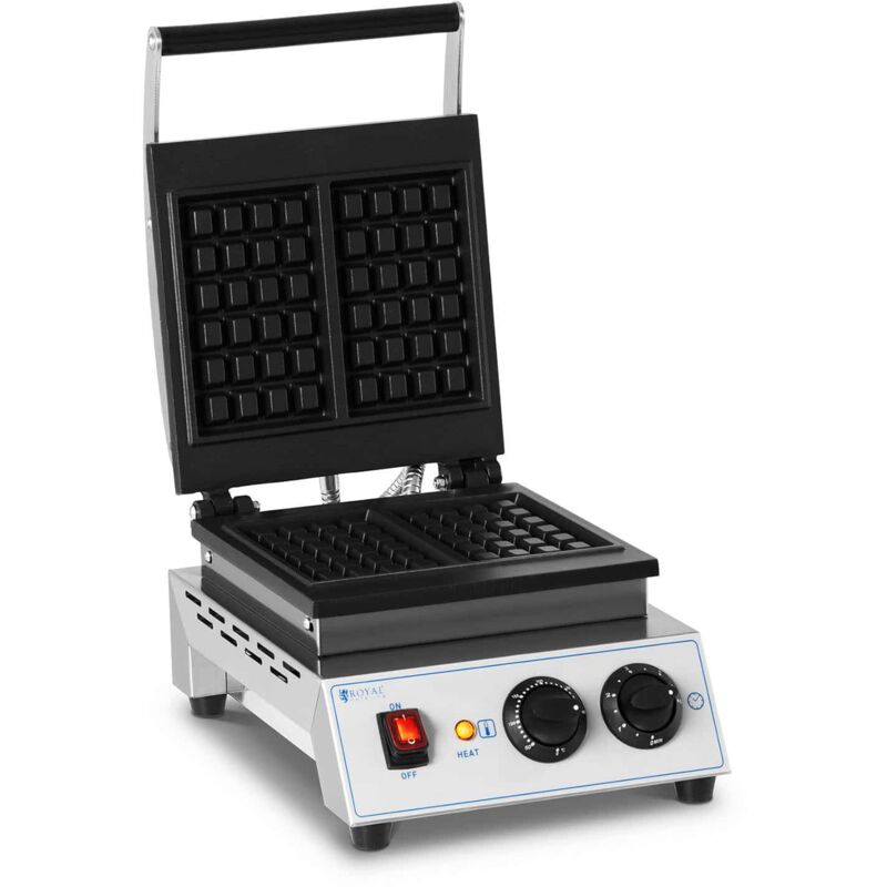 Macchina per waffle quadrata Waffle belgi 1.500 watt professionale ...