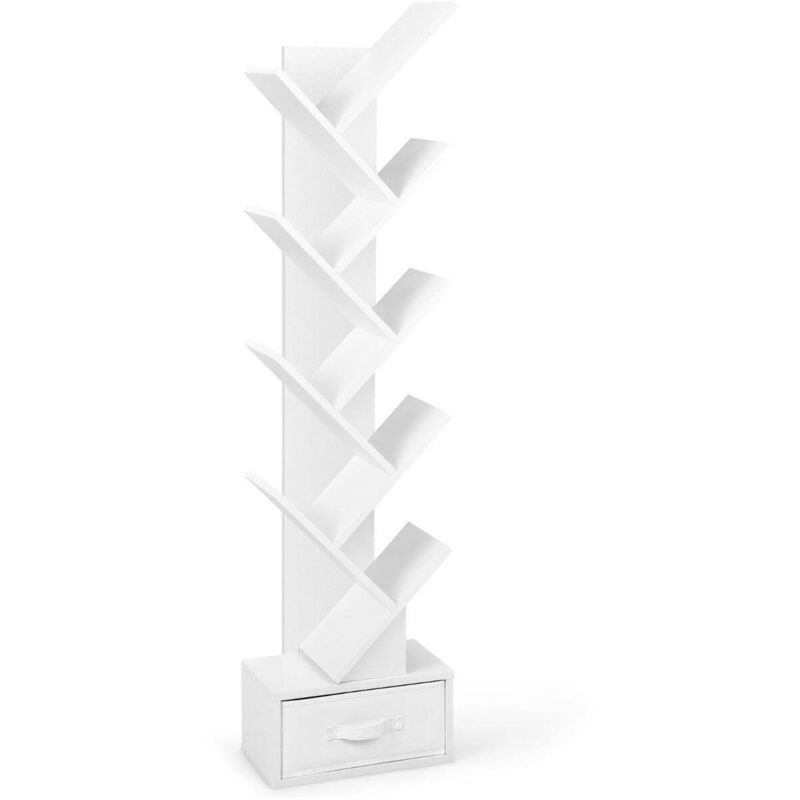 Scaffale moderno a forma di albero 38 x 215 x 1495 cm pratico ...