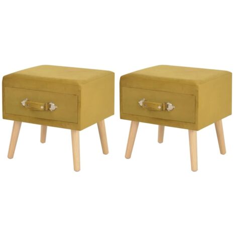 Comodino comodino cassettiera armadio mobili camera da letto 2 pz ...