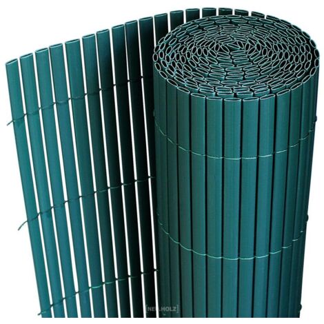 Recinzione privacy frangivento in PVC 90 x 300 cm verde 030001471