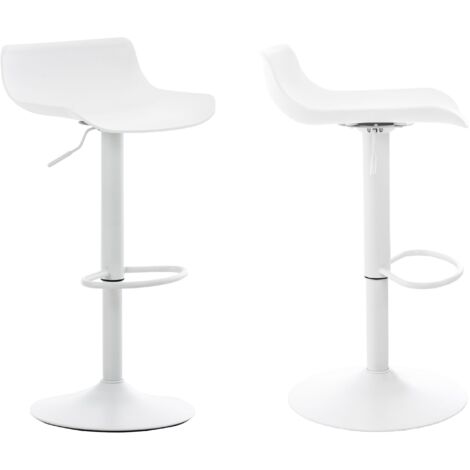 Set di 2 sgabelli da bar con gamba a tromba in stile moderno e ...