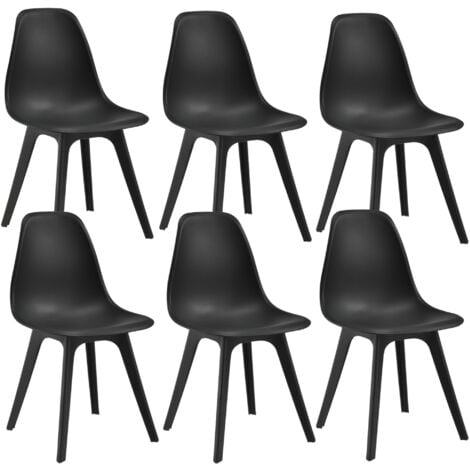 Set di 6 sedie di design Sedia da cucina Sedia da sala da pranzo ...