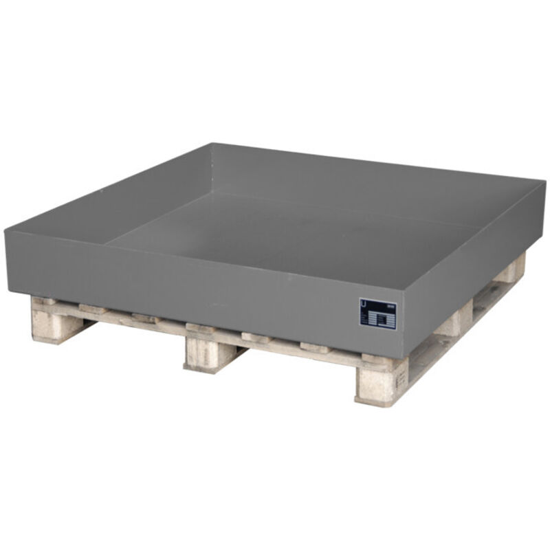 Bac de récupération Bauer Südlohn 2026, laqué, gris souris
