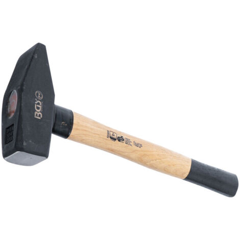BGS Marteau mécanicien manche hickory DIN 1041 2000 g